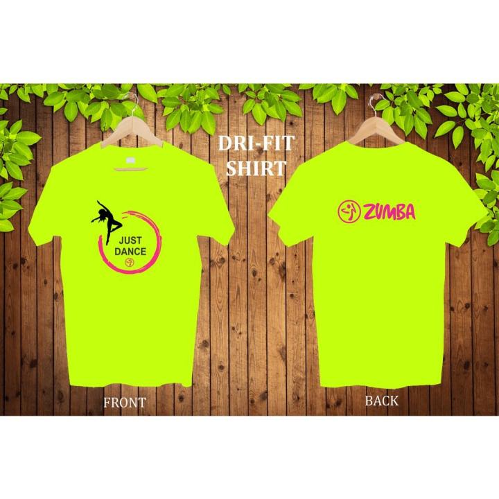 ZUMBA JUST DANCE SHIRT - ZUMBA DESIGN DANCE SHIRTS DANCE SPORTSWEAR ...