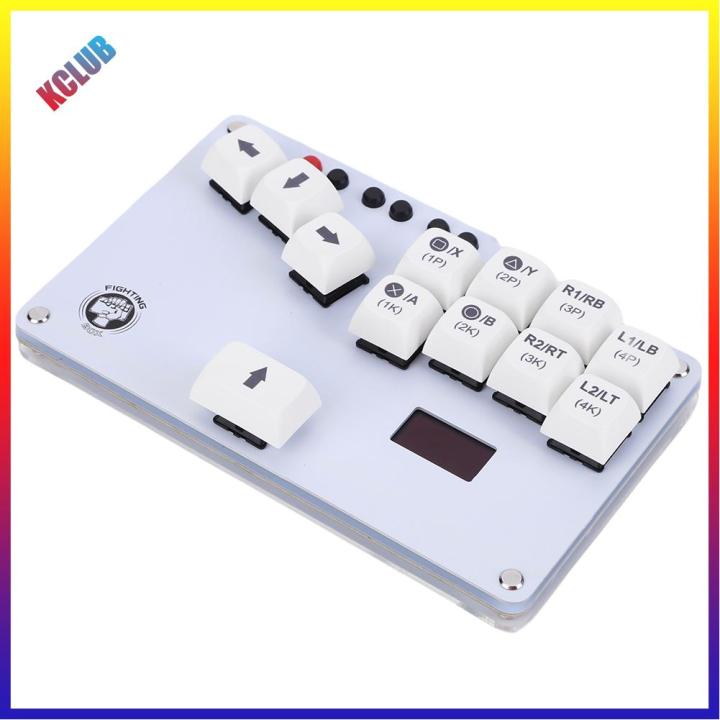 Fighting Box Gamepad Keyboard OLED Display Mini HitBox Keyboard ...