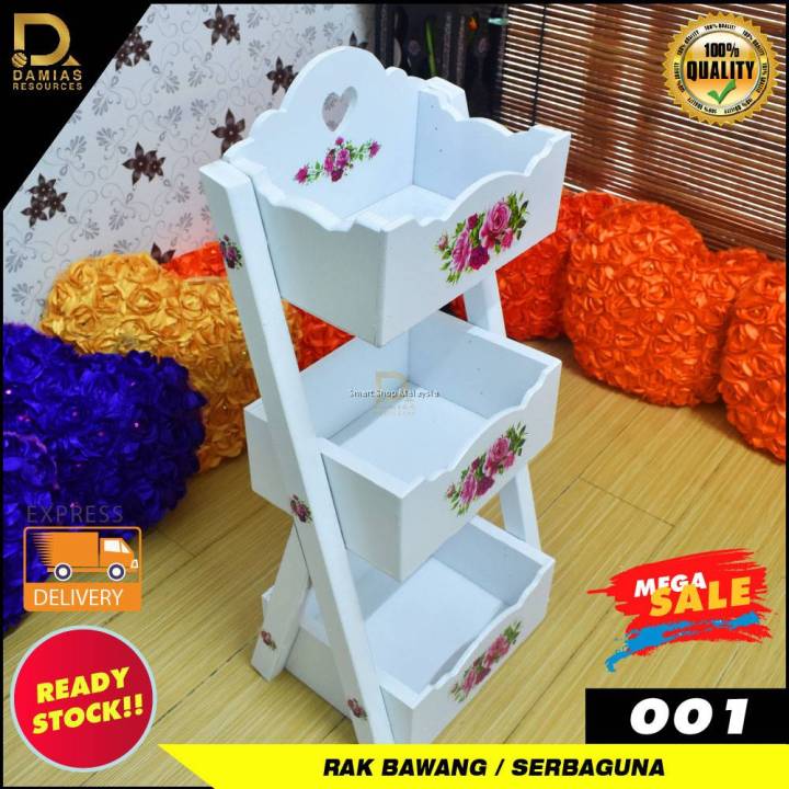 Rak Bahan Masakkan Sesuai Di mana mana atau Decoration | Lazada