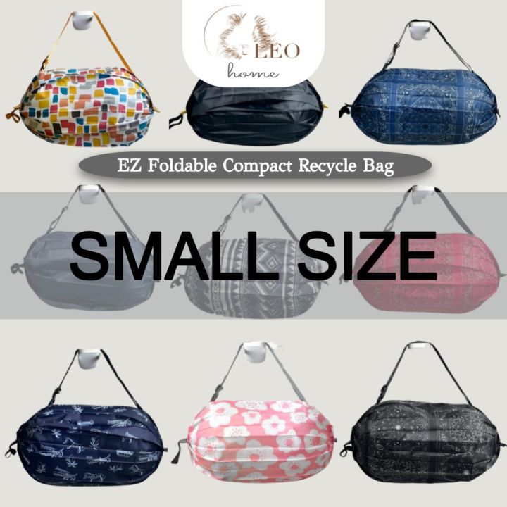 [SG Instock] SMALL EZ Bag Foldable Recycle Bag | Collapsible Bag ...