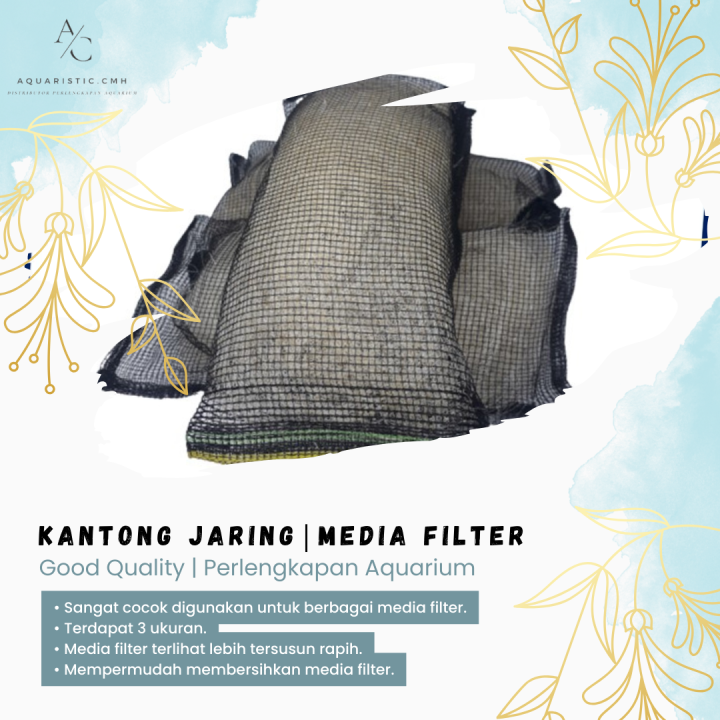Jaring Kantong Bioball, Zeolit, Bioring, Karang Jahe Jaring Media ...