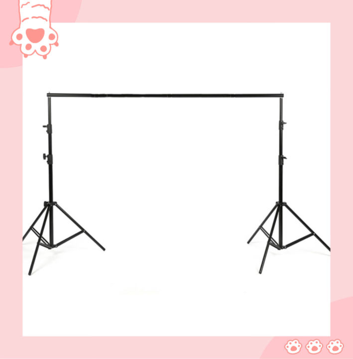 2/2.6m*2/3m Heavy Duty Backdrop Stand Telescopic Crossbar Bar ...