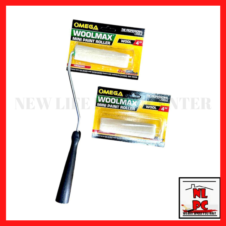 WOOLMAX Omega Finishing Roller 4" | Lazada PH