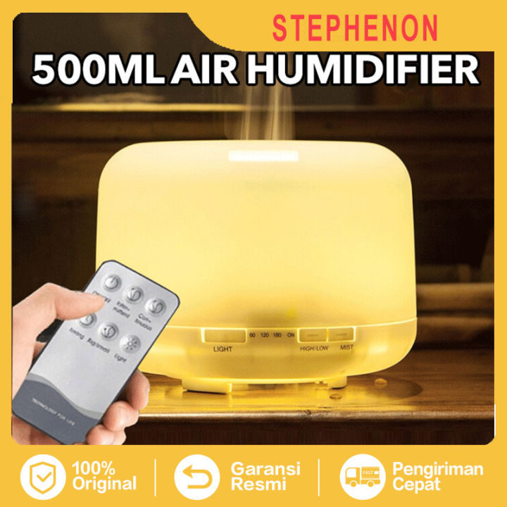 Ultrasonic Scent Diffuser Air Humidifier 500ml Aromatherapy Essential ...