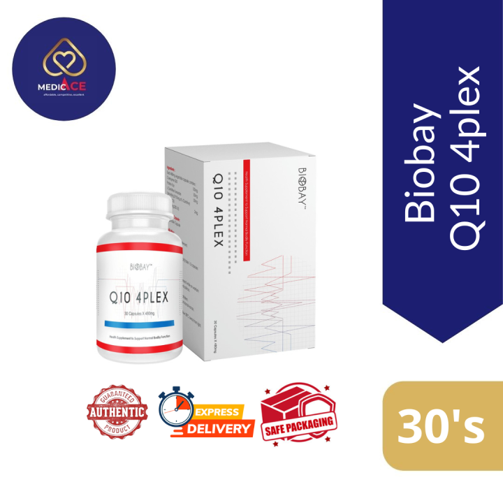 Biobay Q10 4Plex Capsule 30's (Exp: ) | Lazada