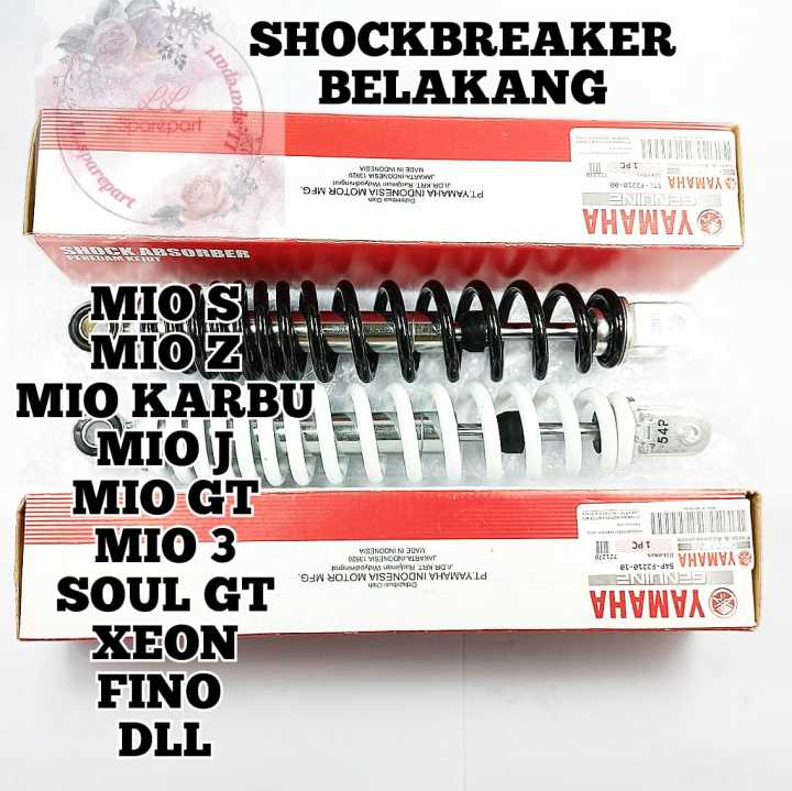 SHOCKBREAKER SHOCK BELAKANG YAMAHA KUALITAS ASLI ORIGINAL YAMAHA MIO S ...
