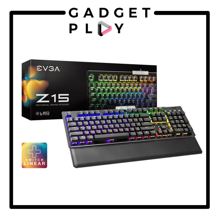 [กรุงเทพ ด่วน 1 ชั่วโมง] Keyboard (คีย์บอร์ด) EVGA Z15 RGB Gaming ...