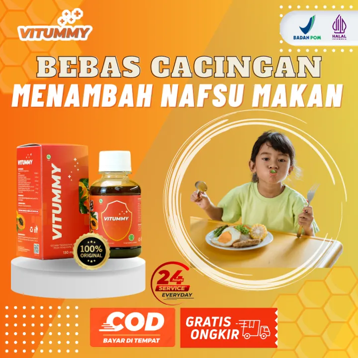 (READY STOCK) Madu VITUMMY Membantu Mengatasi Masalah Cacingan Pada ...