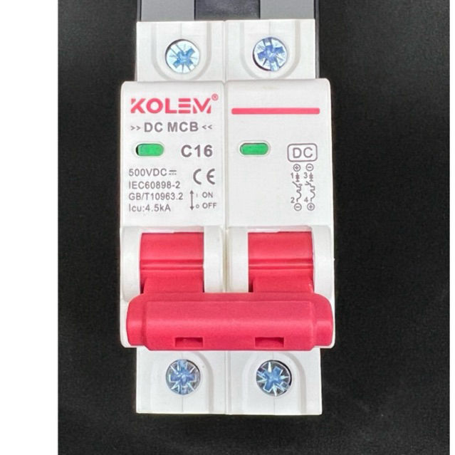 DC MCB เบรกเกอร์งานโซล่าเซลล์ รุ่นอย่างดี สินค้าคุณภาพ ยี่ห้อ Kolem | Lazada.co.th