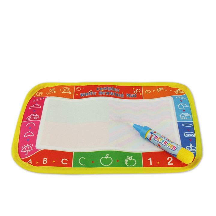 Coolplay Magic Water Drawing Mat with Water Coloring Pen Doodle Board ...