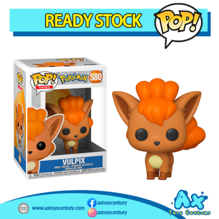Funko Pop! Pokemon - Vulpix #580 100% Genuine | Lazada