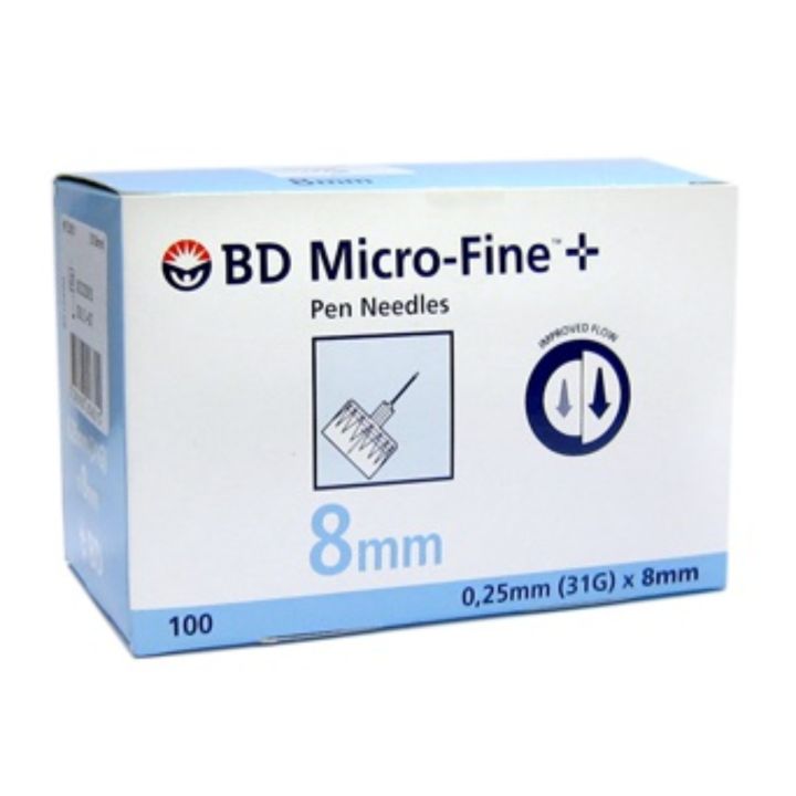 BD Microfine 31G X 8mm - compatible with MOST insulin Pens! | Lazada ...