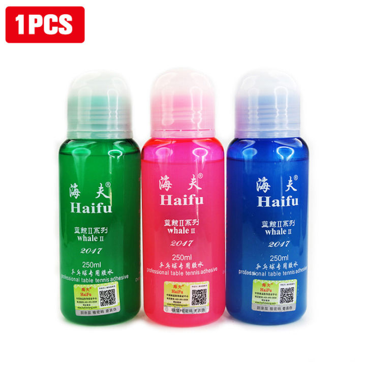 HAIFU WHALE II Table Tennis Speed Glue(with Brush) 250ml Sponge Booster ...