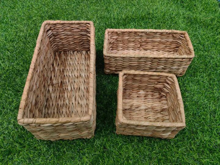 Native Abaca Basket Tissue Box Bathroom Organizer Native Storage Basket ...