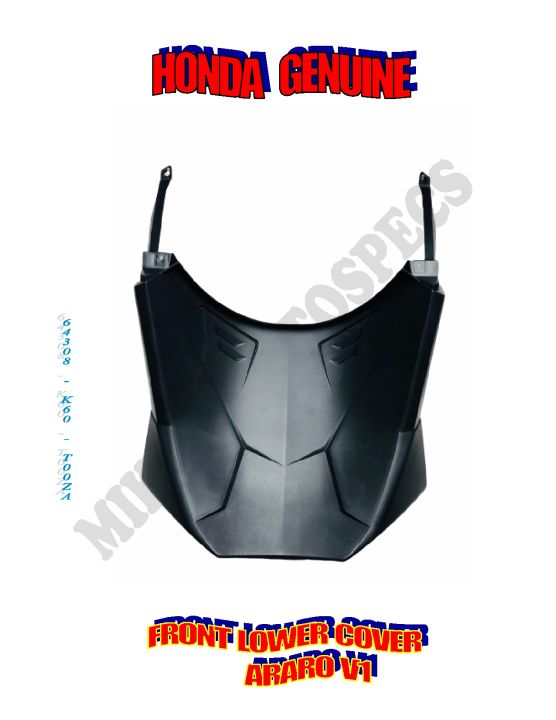 HONDA GENUINE FRONT LOWER COVER CLICK V1/ CLICK V2 (ARARO ) ORIGINAL ...