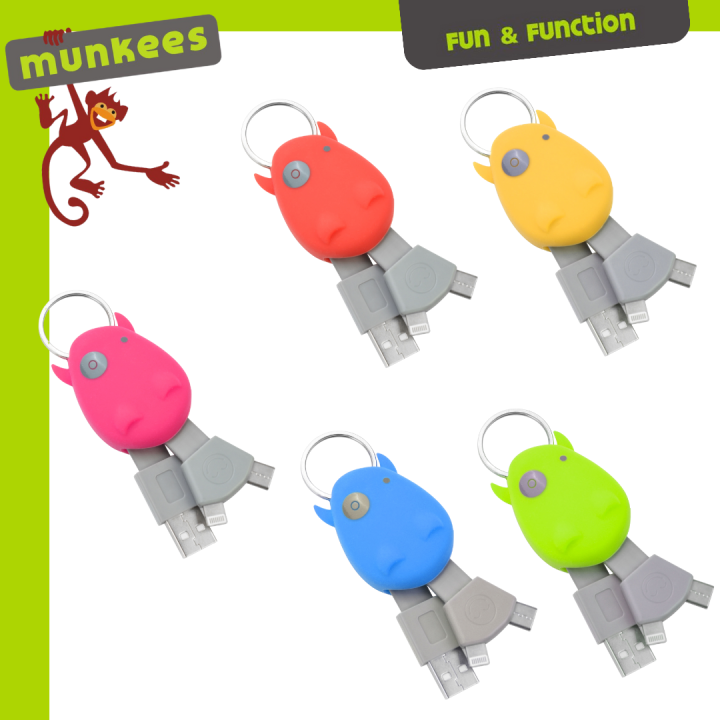 Munkees Smart Charger Lightning + Type C | Lazada PH