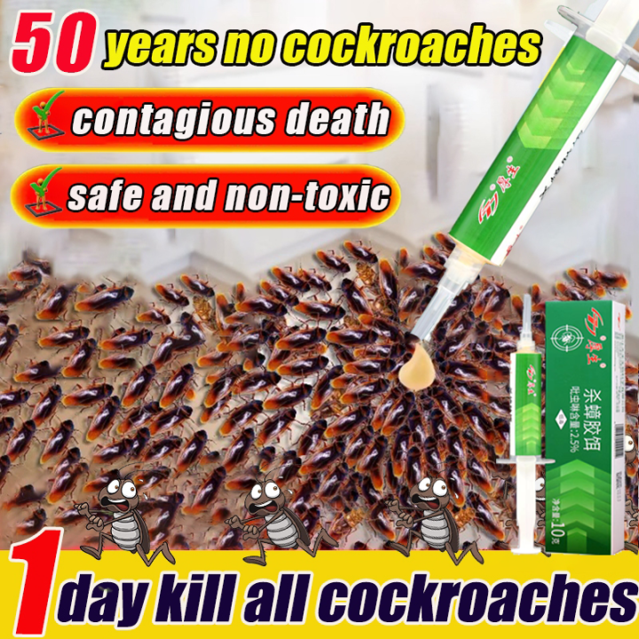 1 night kill all cockroaches Japan Cockroach Killer Bait Cockroach Gel ...