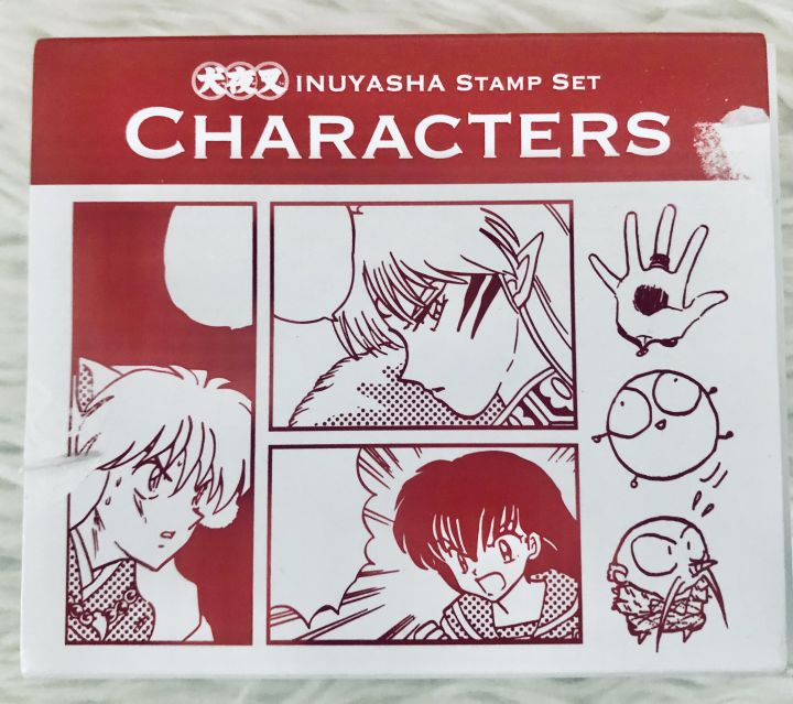 Inuyasha Stamp Set 6 pcs Wooden Stamps | Lazada PH