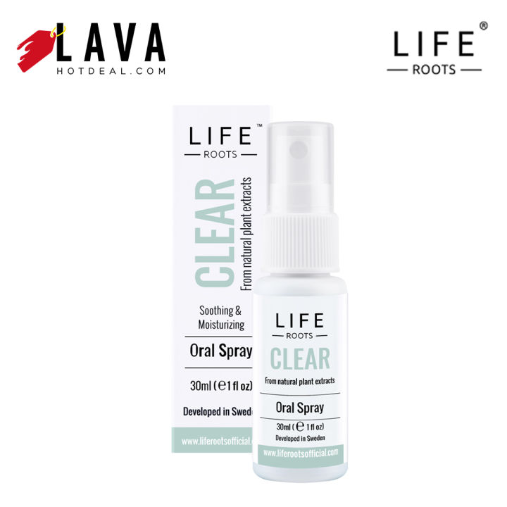 [Life Roots] Respiratory Clear Oral Spray, 30ml - Plant-Based Formula ...