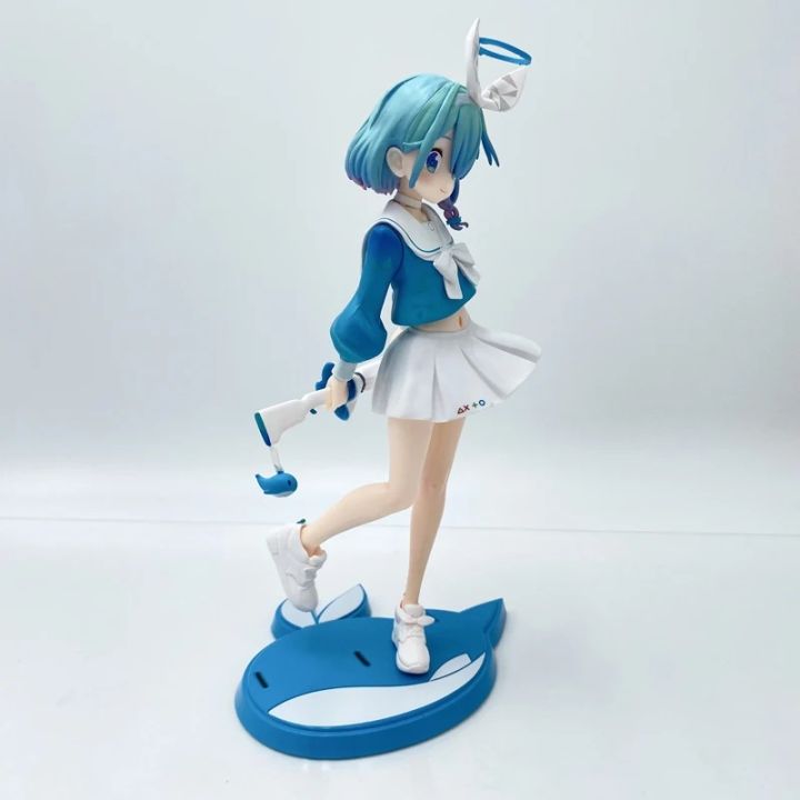 Toystoryshop 22cm Blue Archive Arona Anime Girl Figure Figma Ichinose ...