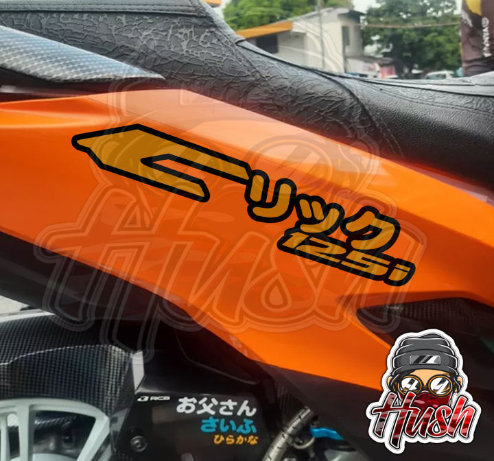 HONDA CLICK V2 japanese sticker concept (Left & Right) 125i & 150i ...