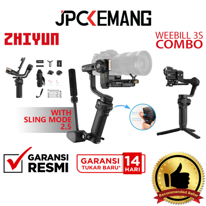Zhiyun Weebill 3S Combo Gimbal Stabilizer Kamera Zhiyuntech Weebil 3 S ...