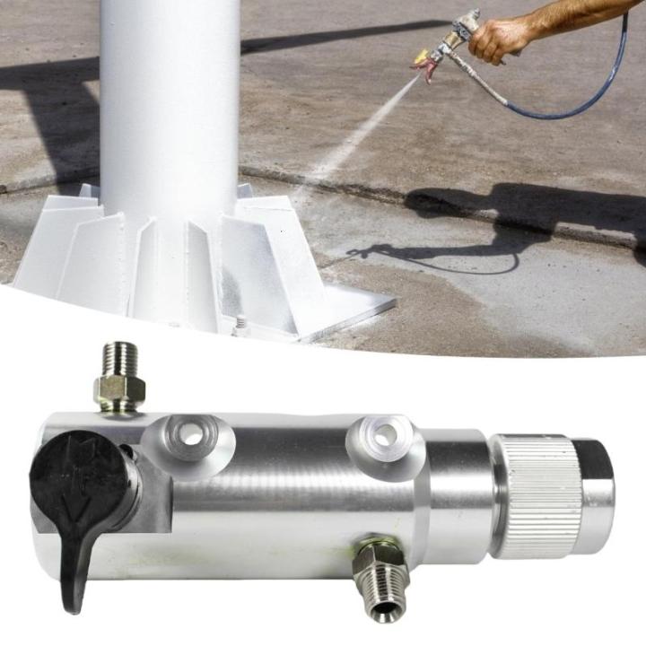 Airless Sprayer Return Valves Pump Piston Sprayer Fluid Manifold Fluid ...
