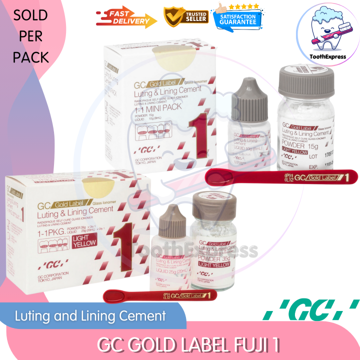 ToothExpress2022 | GC Fuji 1 MINI PACK Gold Label – Premium Luting ...