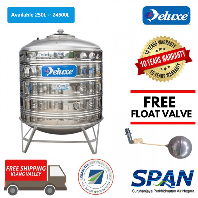Deluxe Stainless Steel Water Tank Stand Round Bottom (5000-20000LTR ...