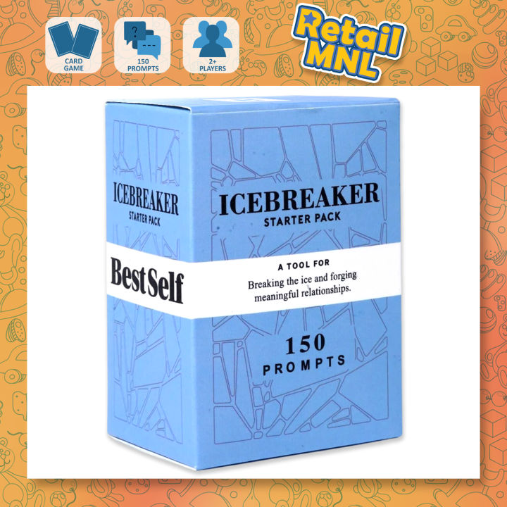 Retailmnl Icebreaker Starter Deck ― 150 Prompts Cards Game | Lazada PH