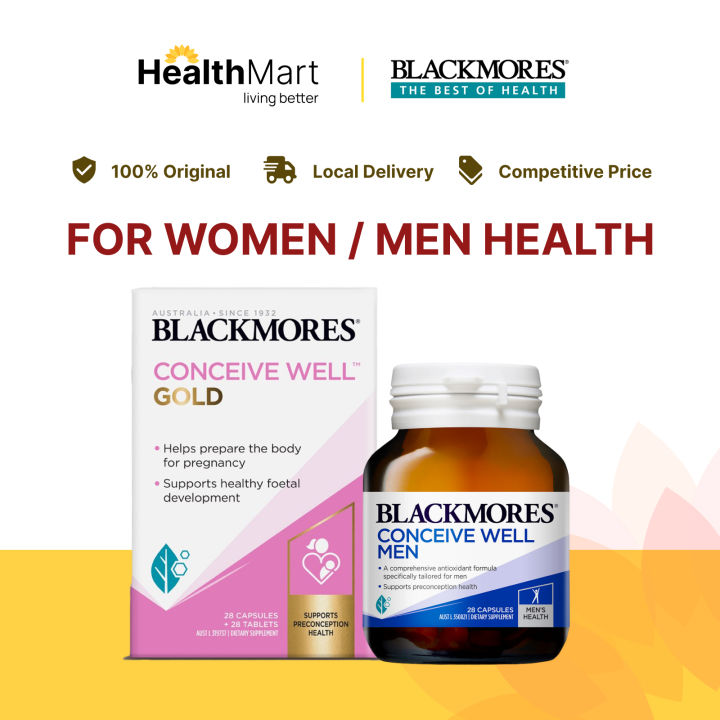[SG] Blackmores Conceive Well Men for Male Reproductive Health ...