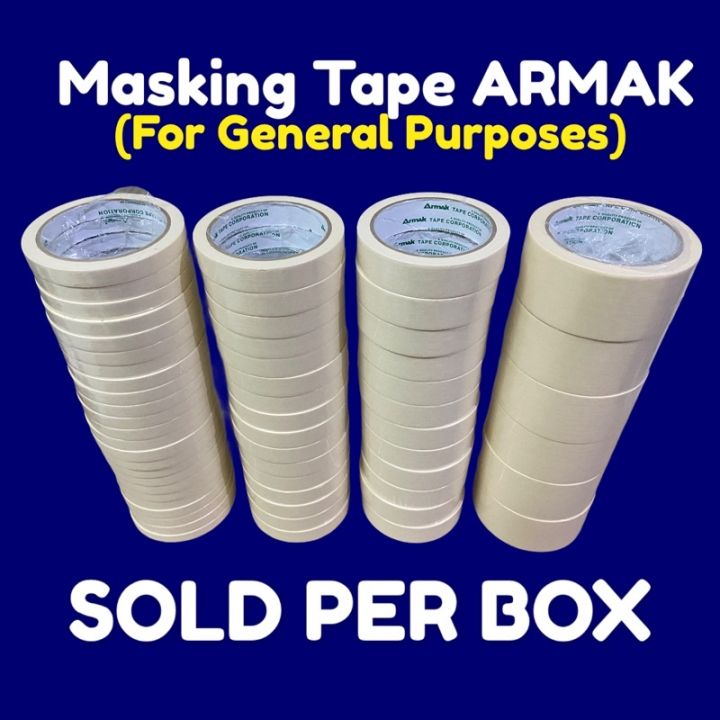 Masking Tape ARMAK (General Purposes)sold Per BOX | Lazada PH