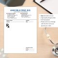 RX Prescription Pads , Generic or Customized Prescription Pads, A5 size ...