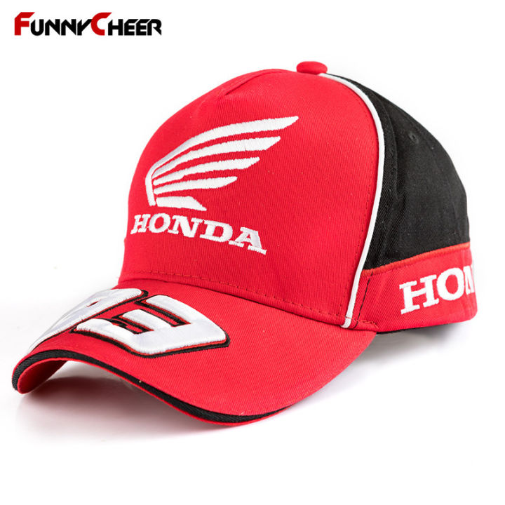 HONDA MotoGP 93 Marc Márquez Honda Motorcycle Hat Cap Curved Cap Rider ...