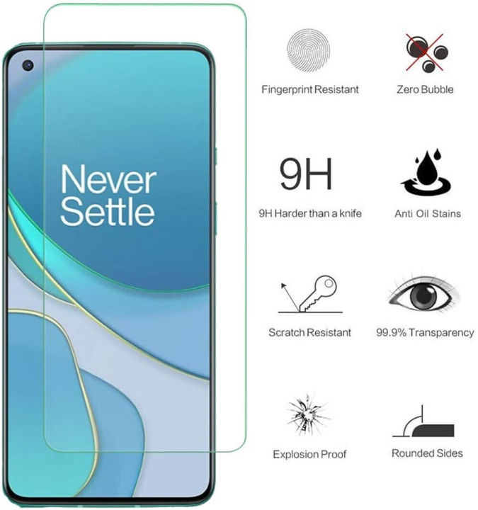 Tempered Glass Screen Protector Film For OnePlus 10T 8T 7T Ace Ace 2V ...