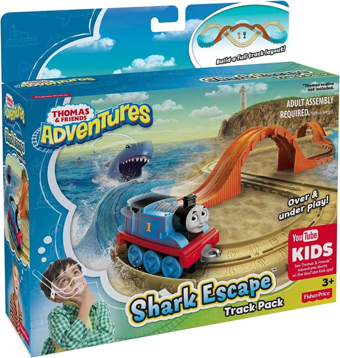 Thomas & Friends Adventures, Shark Escape Track Pack | Lazada.co.th