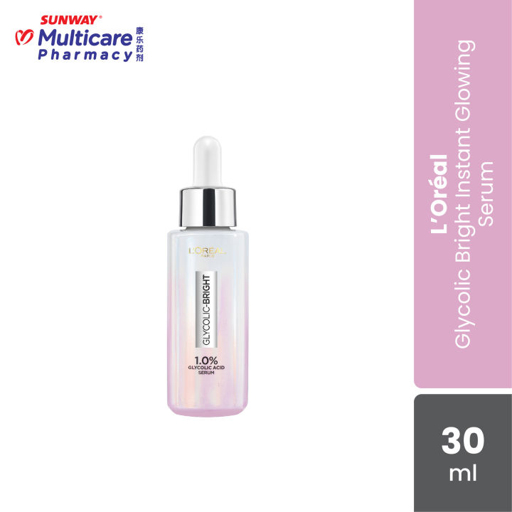 Loreal Glycolic Bright Ins Glowing Serum 30ml | Lazada