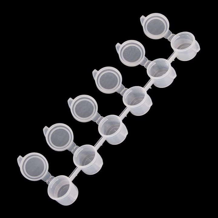 Strips Mini Paint Box Pod Arts Crafts Plastic Storage Containers ...