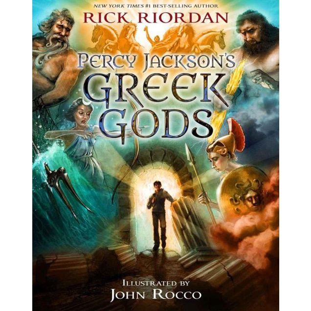Percy Jackson and the Greek Gods by Rick Riordan Book Paper in English ...