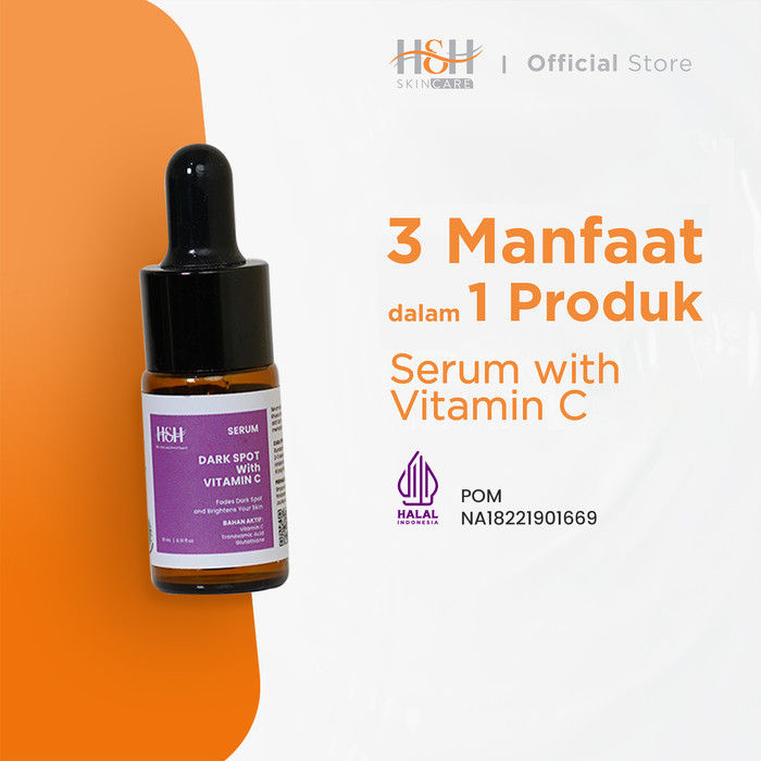 H&H Dark Spot Serum With Vit C Booster/ Serum Vitamin C 10ml & 20ml | Lazada Indonesia