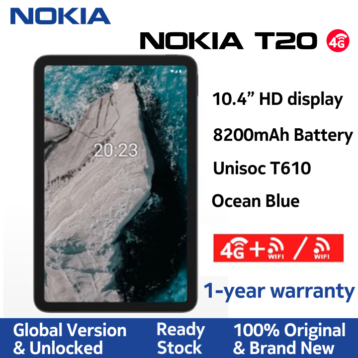Nokia T20, Android 11 Tablet 10 inch, 4GB RAM+64GB ROM, 2K Full HD+ ...