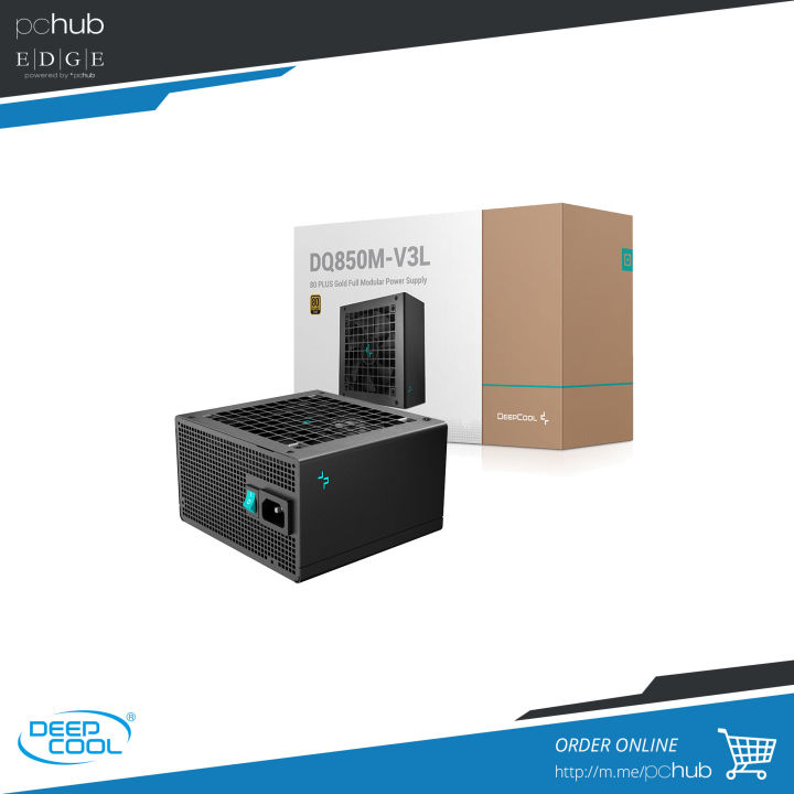 PChub | Deep Cool DC DQ850M-V3L, 850watts PSU, gold, full modular, pn ...