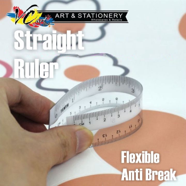 Flexible Plastic Student Straight Ruler - per pc | Lazada
