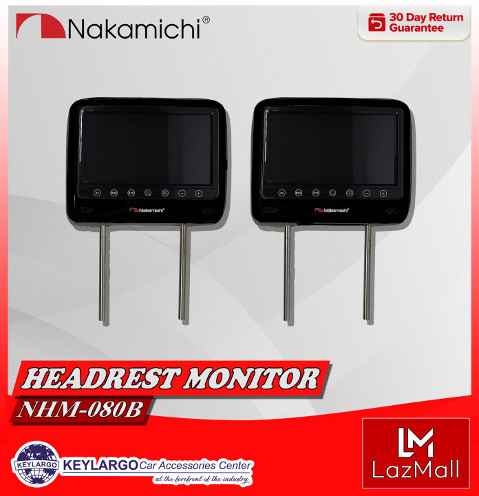Nakamichi 8" Headrest TV Monitor | Lazada PH