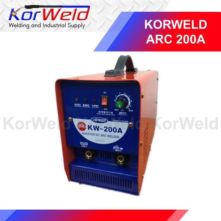 Korweld STICK/MMA/ARC 200A DC Inverter Type Welding Machine | Lazada PH