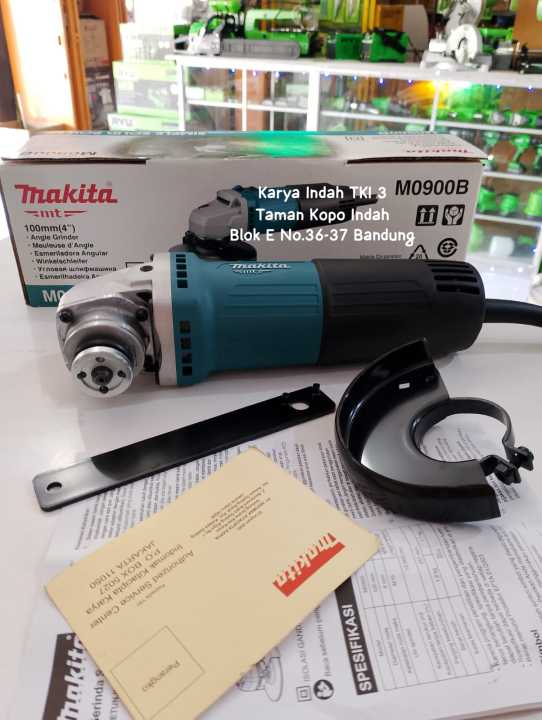Mesin Gerinda Makita M0900B 4"Inch Slepan Makita M 0900 B 4Inch Saklar ...