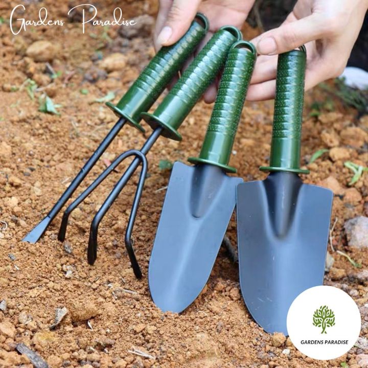 Gardening 3/4 Tools Spade Set By Gardens Paradise T05 | Lazada Singapore