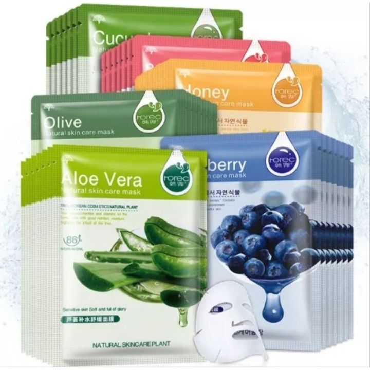 Masker Wajah Sheet Natural Skin Care | Lazada Indonesia