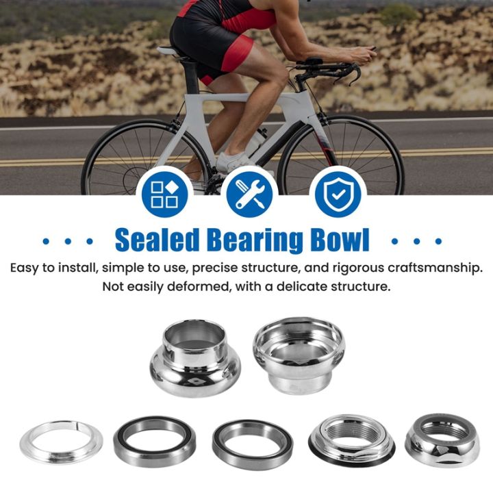 L822.2mm Bicycle Headset 1 Inch Fixed Gear Racing Bike Headset Bearing ...
