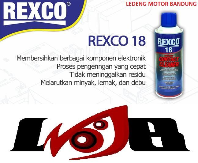 Rexco 18 Contact Cleaner Pembersih Komponen Elektrik Listrik 500ml ...
